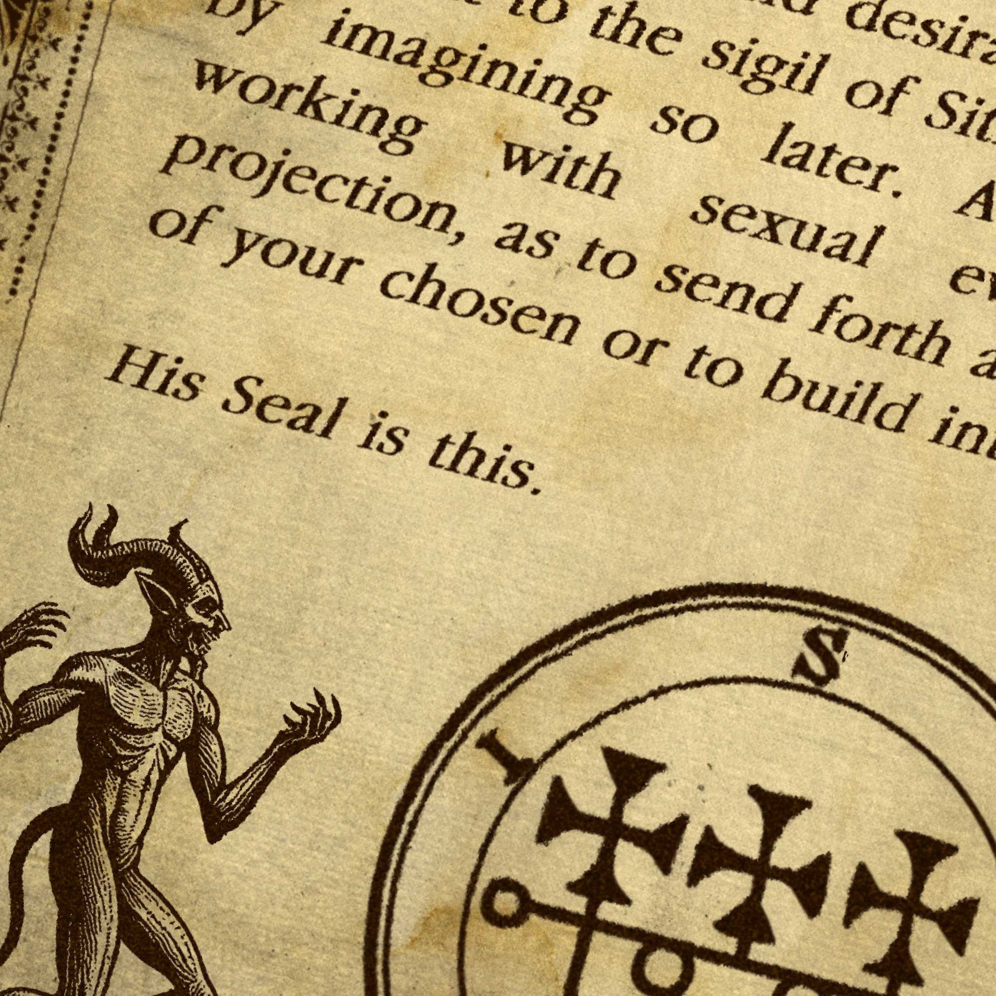 Sitri Demon Printable Dark Art Ars Goetia Grimoire. Seals Description ...