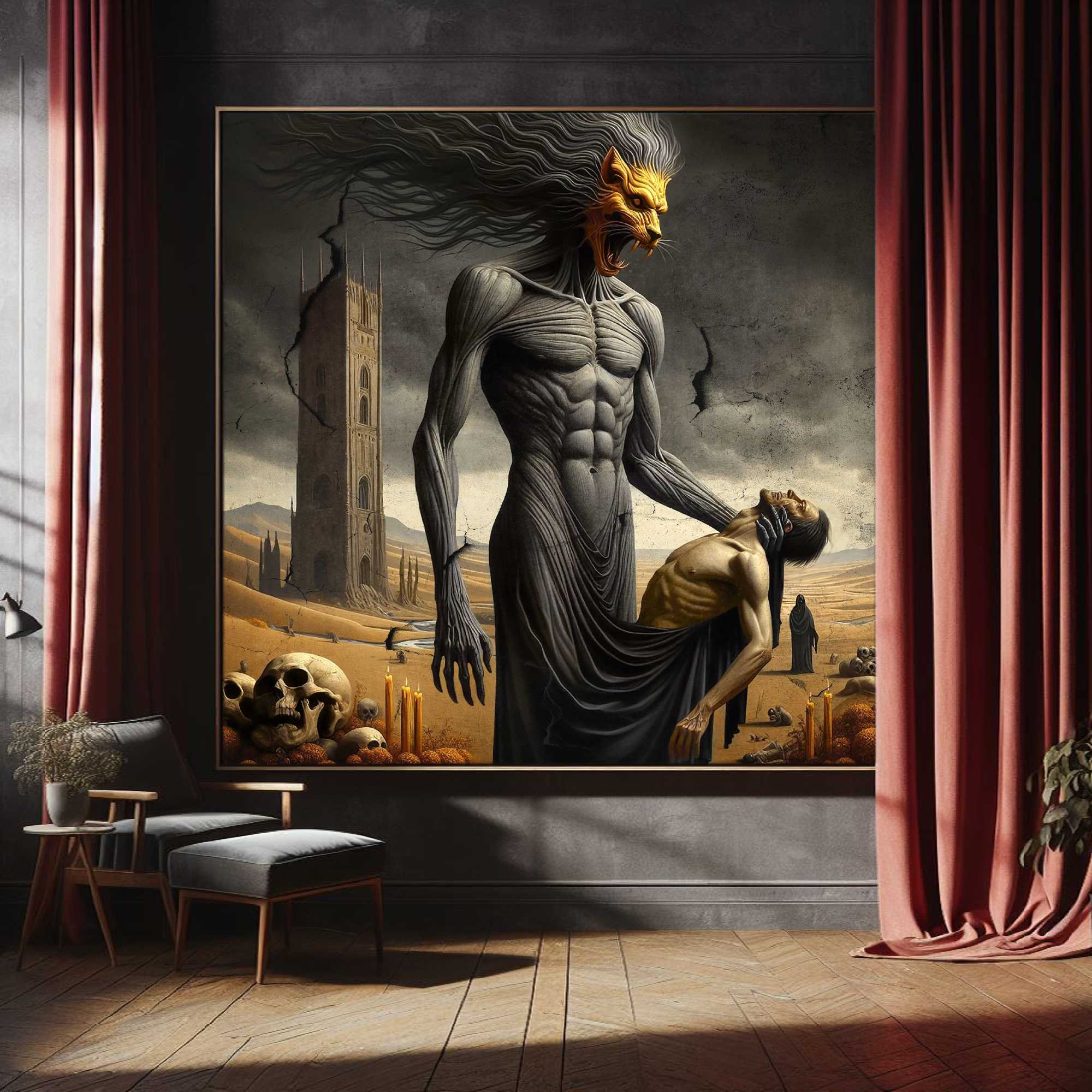 Marbas Demon Printable Dark Art Ars Goetia Grimoire. Seals Description ...