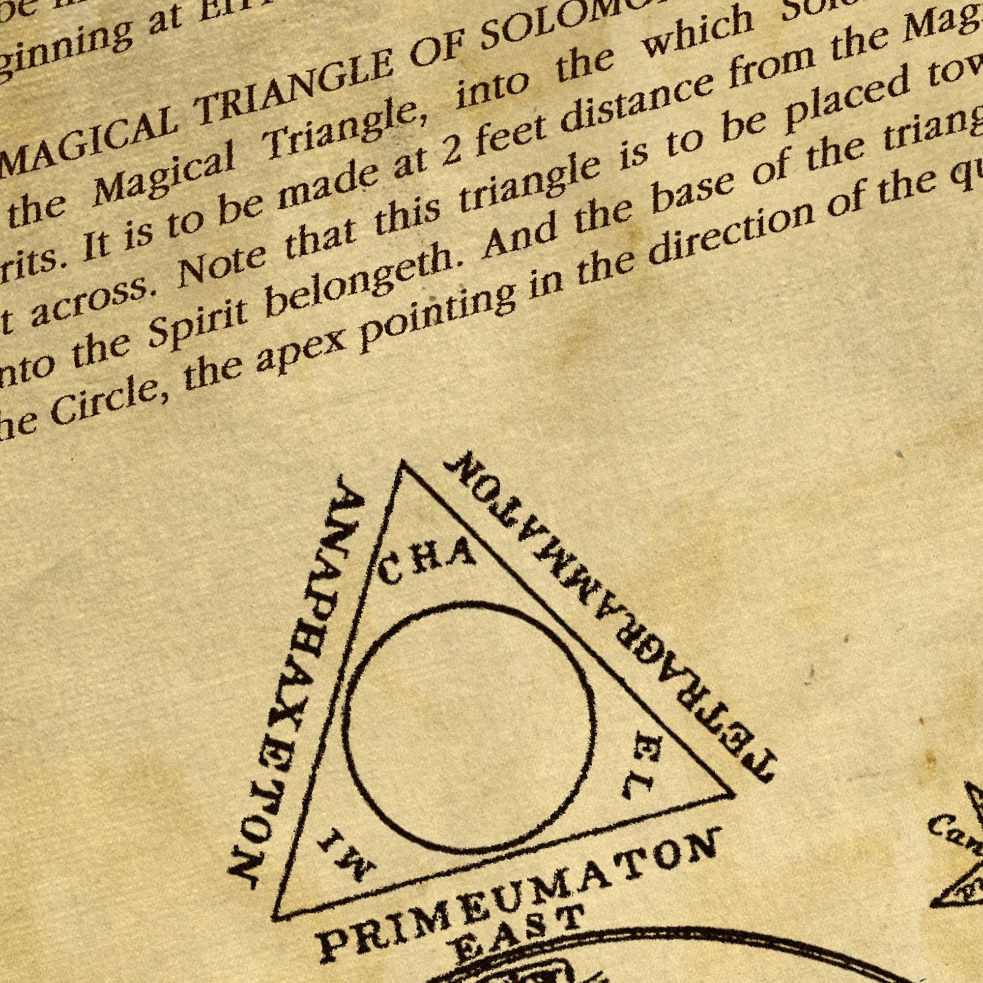 Agares Demon Printable Dark Art Ars Goetia Grimoire. Seals Description ...