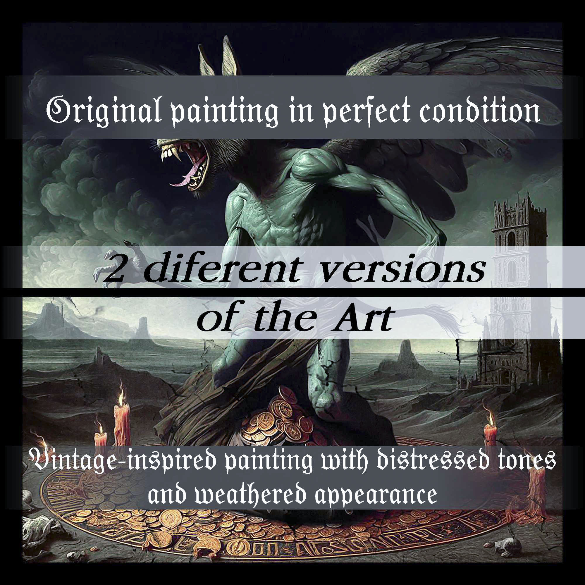 Valefor Demon Printable Dark Art Ars Goetia Grimoire. Seal Description ...