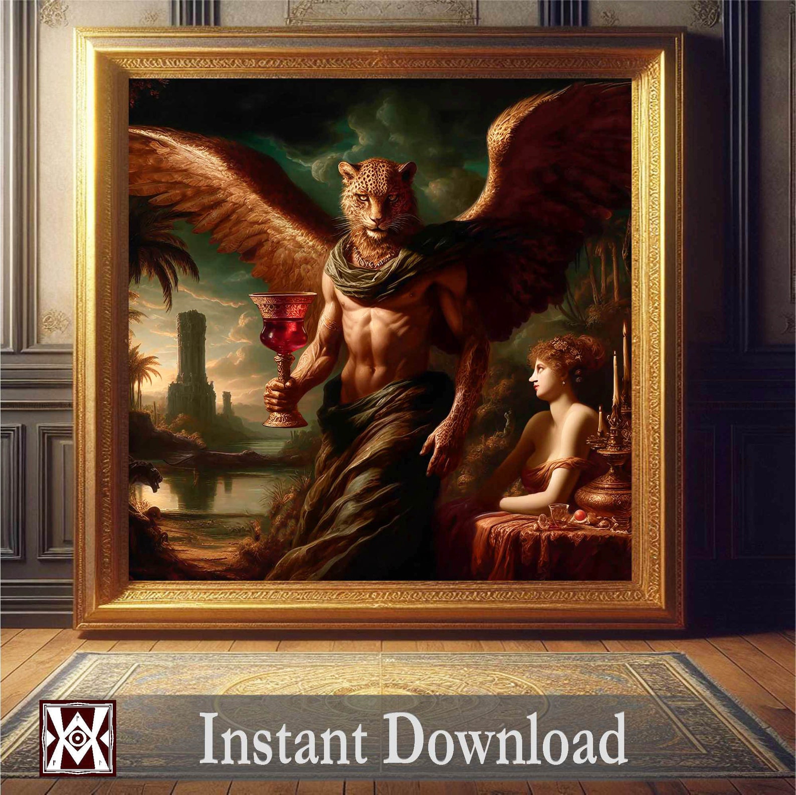 Sitri Demon Printable Dark Art Ars Goetia Grimoire. Seals Description ...