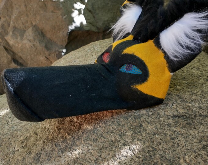 African Wild Dog Mask - Etsy UK