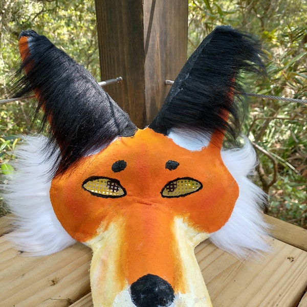 Red Fox Mask - Etsy