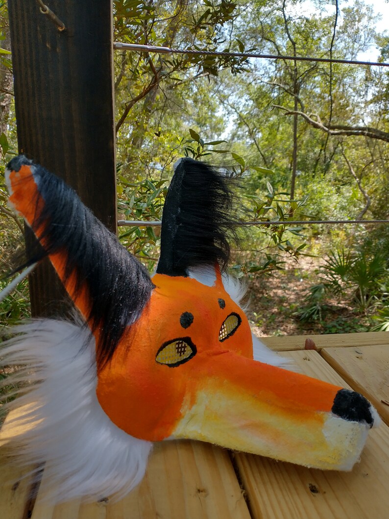 Therian Red Fox Mask - Etsy