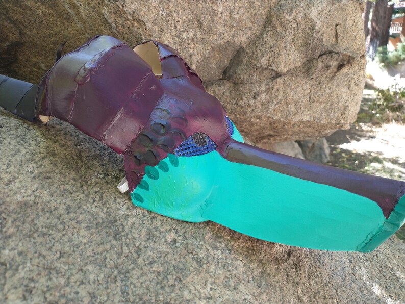 Therian Dragon Mask, Based off of Wings of Fire Silkwings. Halloween ...