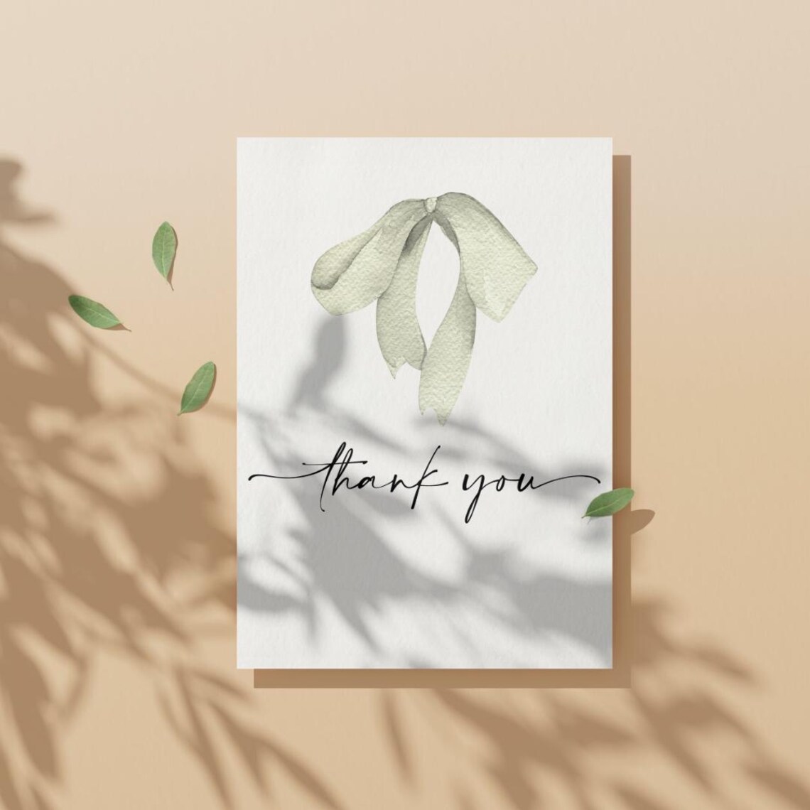 Aesthetic Thankyou Notes, Perfect for Weddings, Bridal Showers, Baby ...