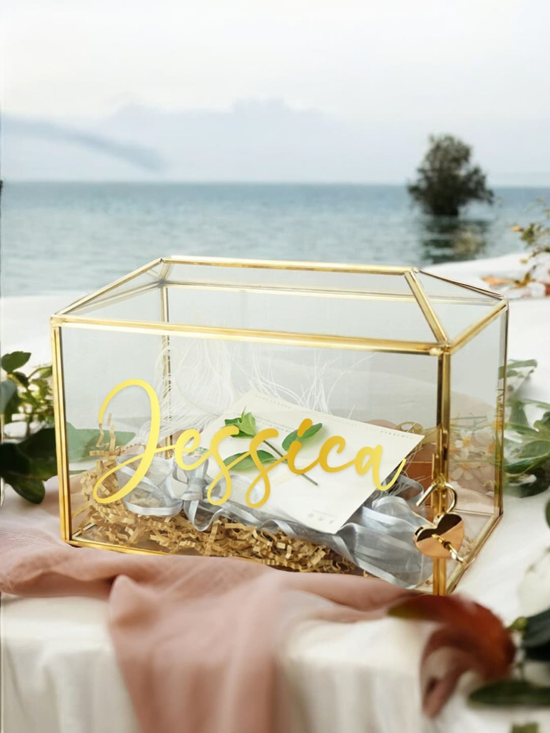 Glass Memory Box, Glass Keepsake Box, Personalized Engraved Gift Box ...