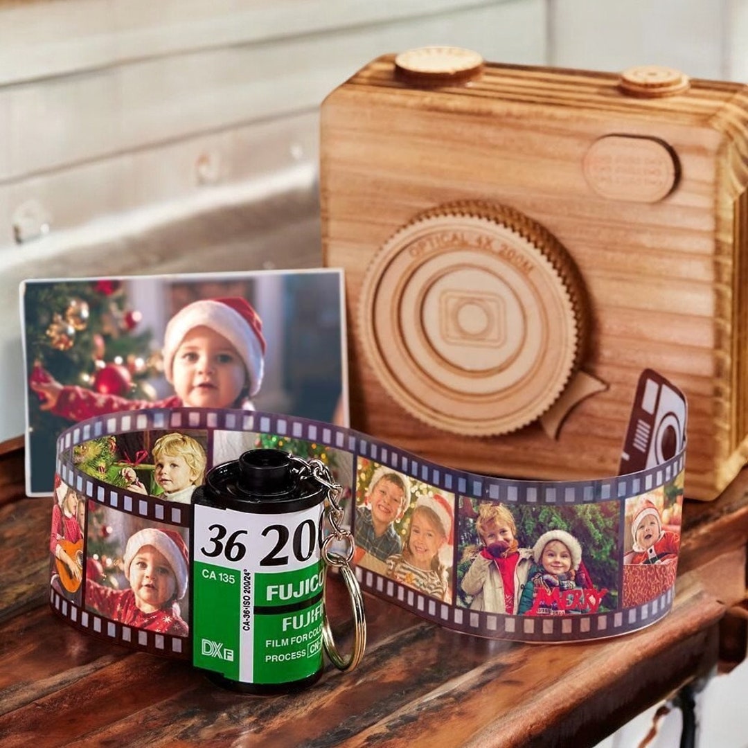 Personalized Photos, Film Roll Keychain, Custom Photo Film Roll ...