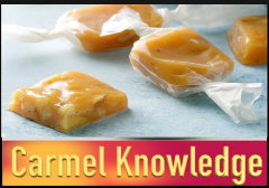 Carmel Knowledge "soft Buttery, Gourmet Sea Salt Caramel" One Pound ...