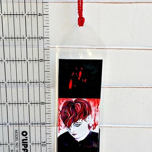 Vampire Art Bookmark, Emo Reader Gifts, Reading, Book Lover, Vampire ...