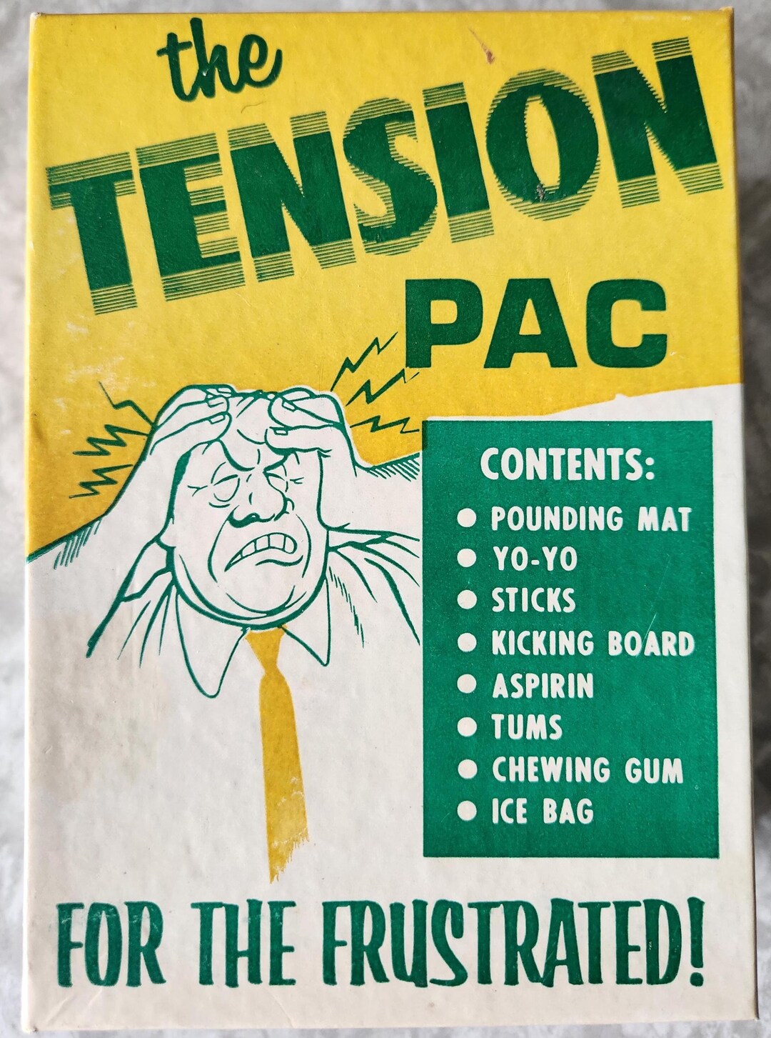 Tension Pac for the Frustrated Gag Gift Art Anson Illustrator - Etsy