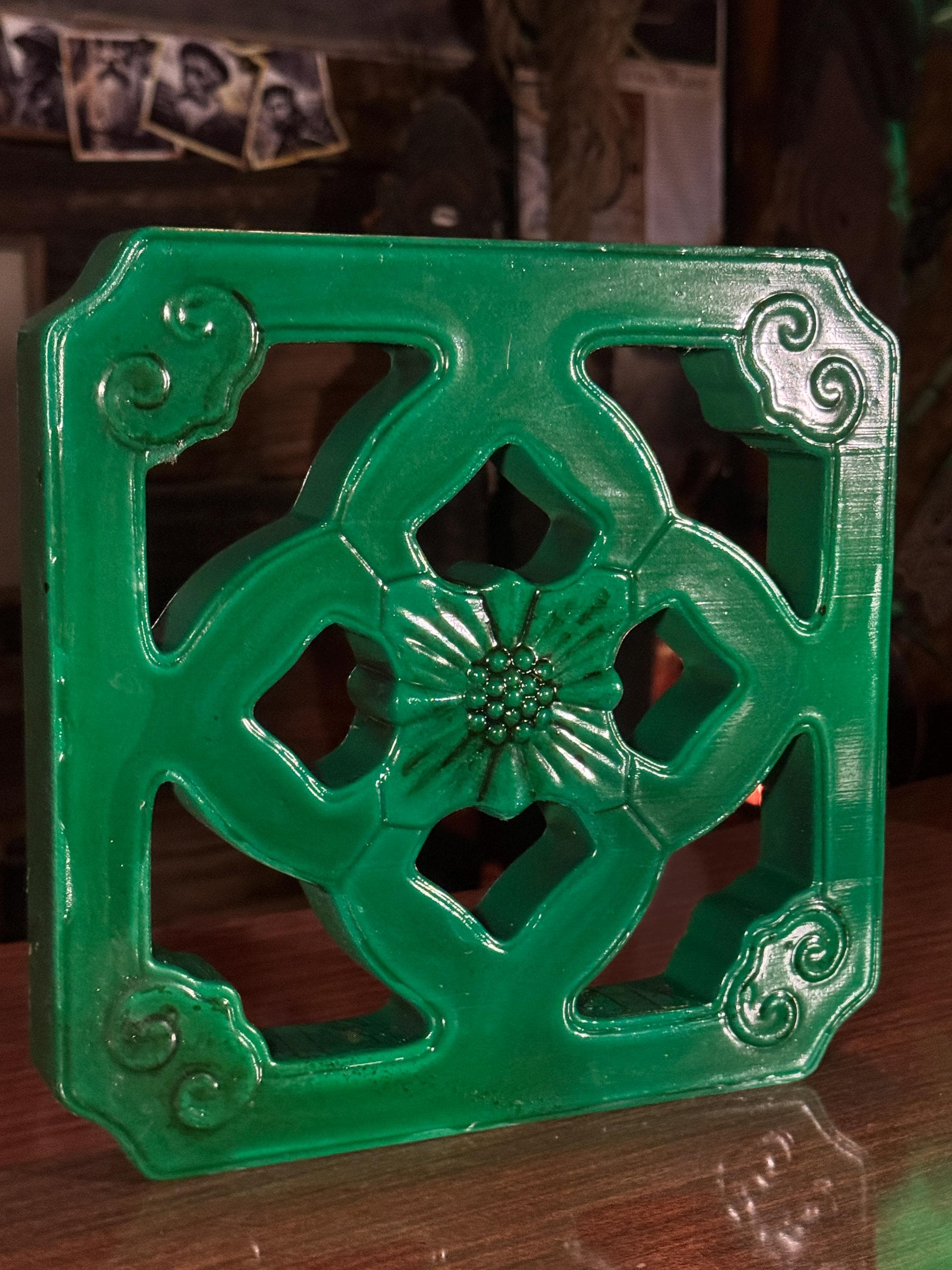 Jade Tiki Breezeway Tile - 3D Printed - Etsy