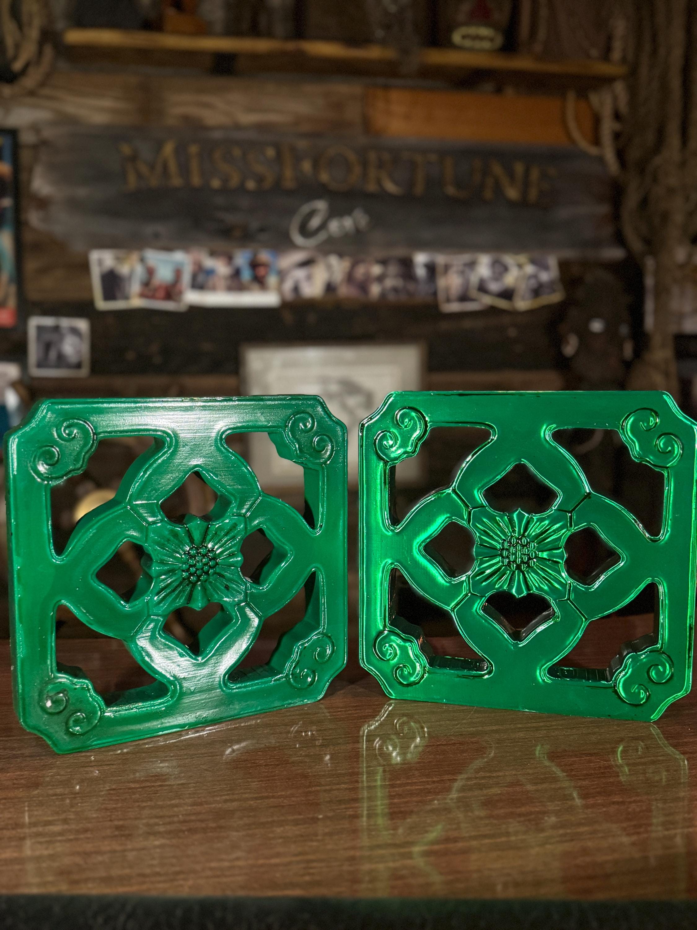 Jade Tiki Breezeway Tile - 3D Printed - Etsy