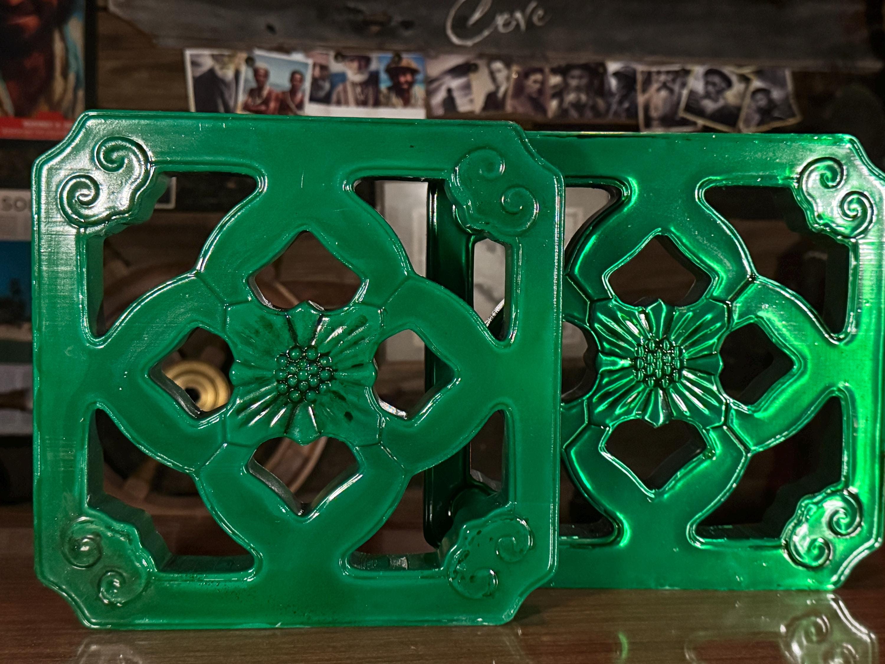 Jade Tiki Breezeway Tile - 3D Printed - Etsy