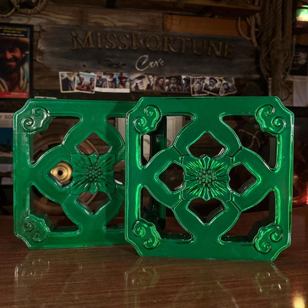 Jade Tiki Breezeway Tile - 3D Printed - Etsy