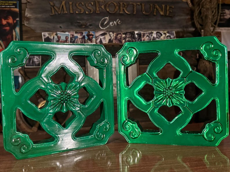 Jade Tiki Breezeway Tile - 3D Printed - Etsy