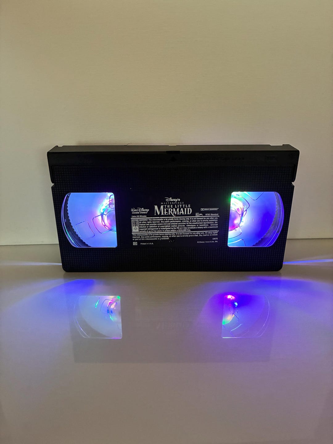 VHS Night Light Disney Movie Light Bedroom Lighting Nostalgic ...