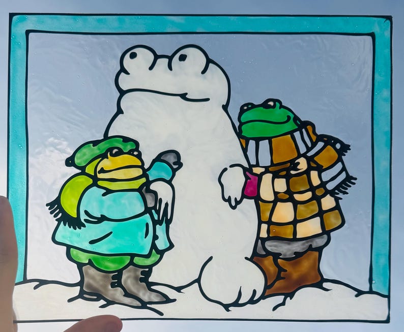 Frog and Toad Building Snowman Frog - Winter/holiday/snow - Kids ...
