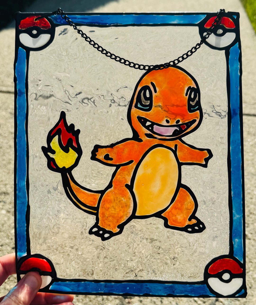 Charmander - Pokemon - Nintendo - Gaming/card Game- 8x10 Acrylic Faux ...