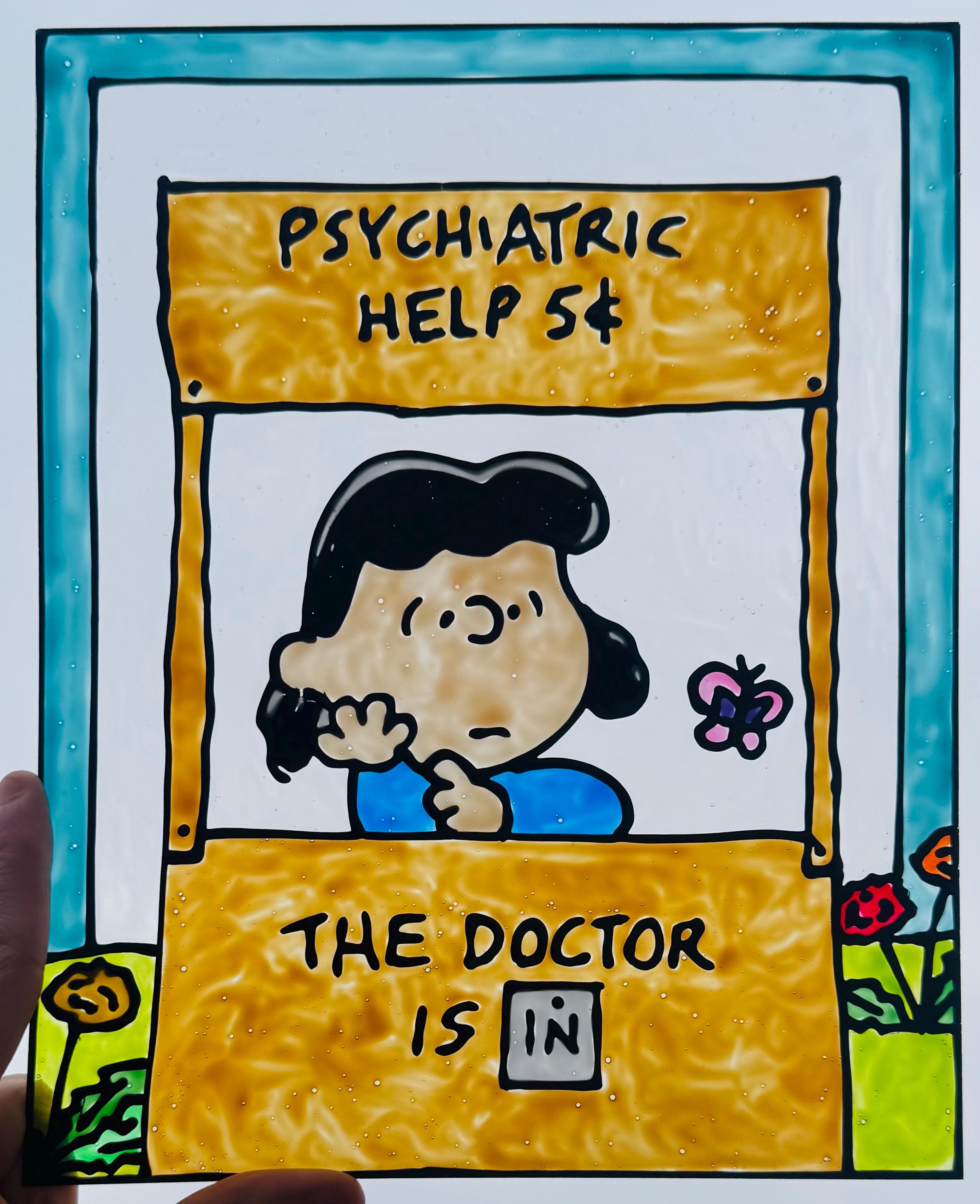 Lucy Van Pelt “the Doctor is In” - Peanuts - Psychiatric Help - 8x10 ...