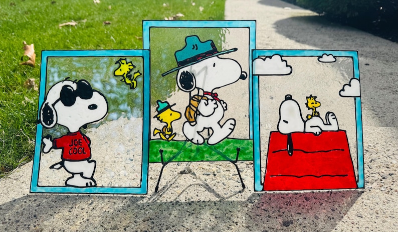 CUSTOMIZABLE Snoopy Graduation Cap and Gown - Peanuts - 8x10 Acrylic ...