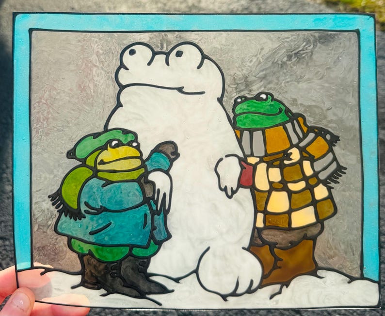 Frog and Toad Building Snowman Frog - Winter/holiday/snow - Kids ...