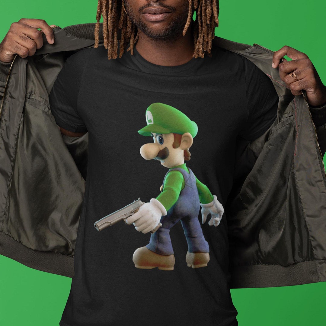 Super Mario Luigi T-shirt, Mario Luigi Vintage Shirt, Super Mario Bros ...