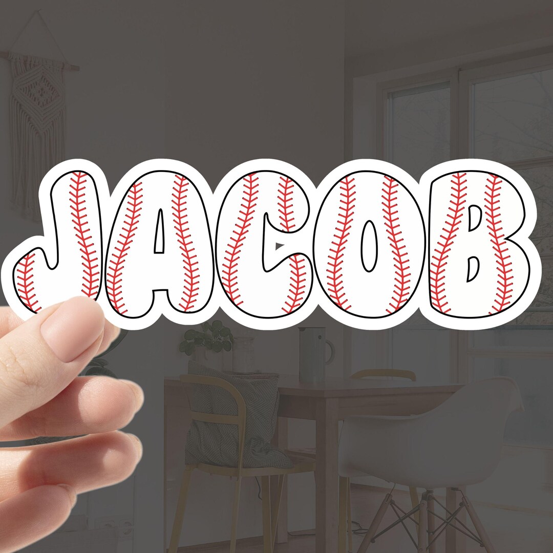 Custom Baseball Sticker Waterproof Custom Sticker Baseball Gift ...