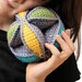 Amish Puzzle Ball Crochet Pattern | Modular Baby Toy PDF | Montessori ...