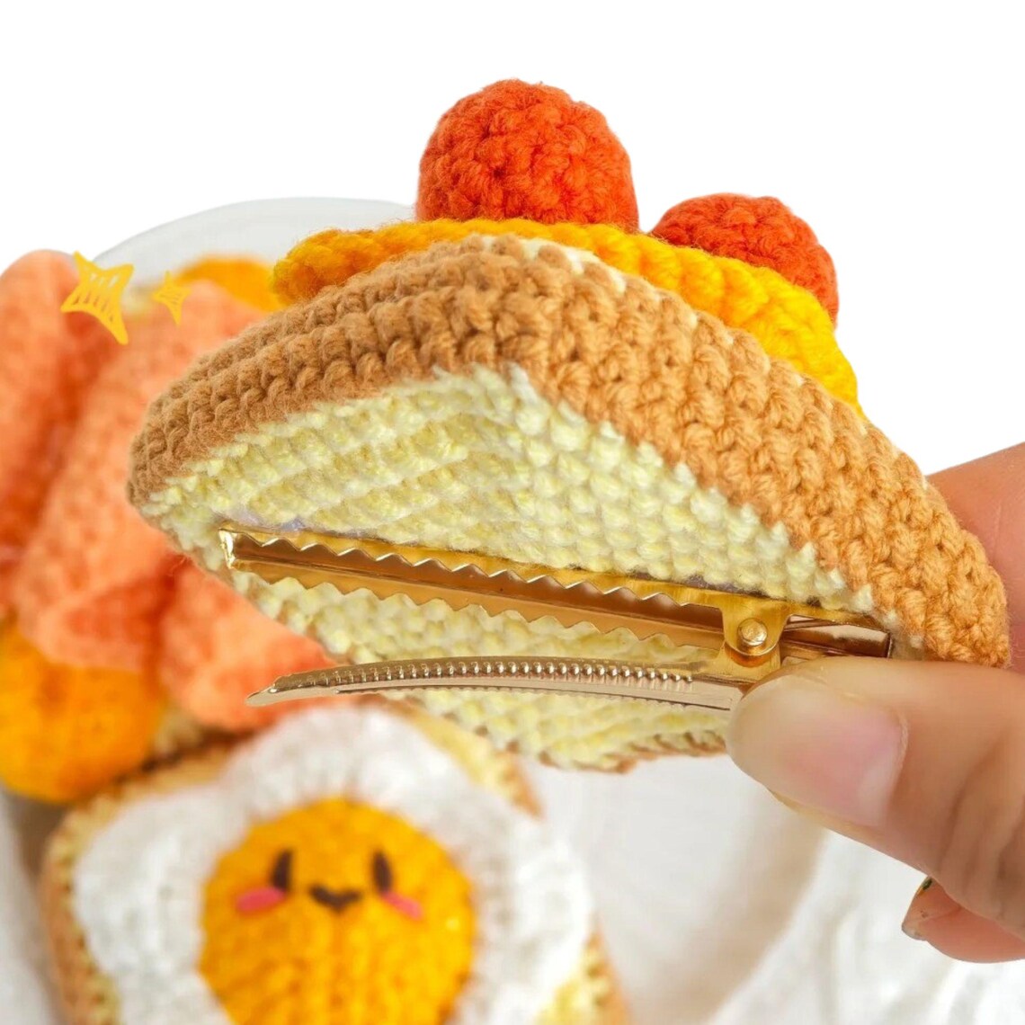 Crochet Mini Toast Amigurumi Pattern: 4-in-1 PDF E-book (digital ...