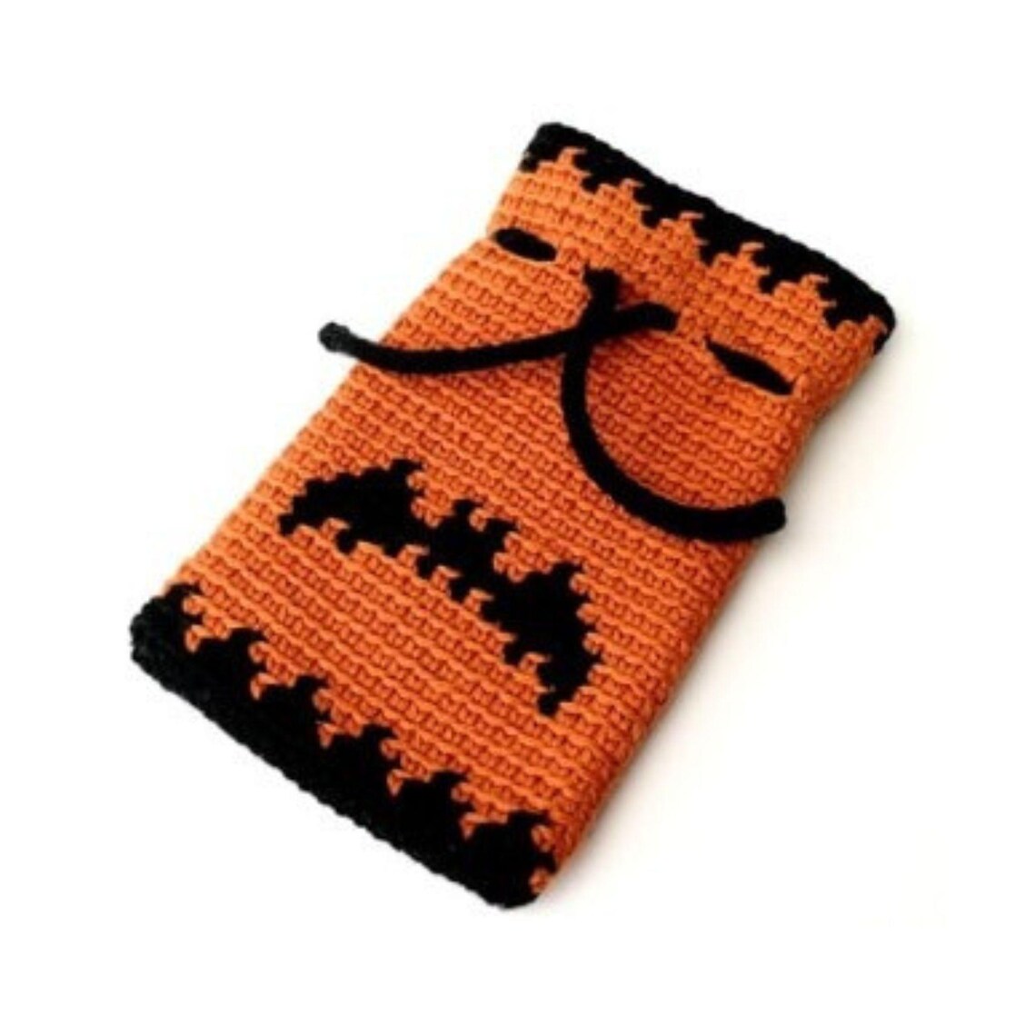 Spooky Halloween Bat Crochet Pattern | Drawstring Bag Amigurumi PDF ...