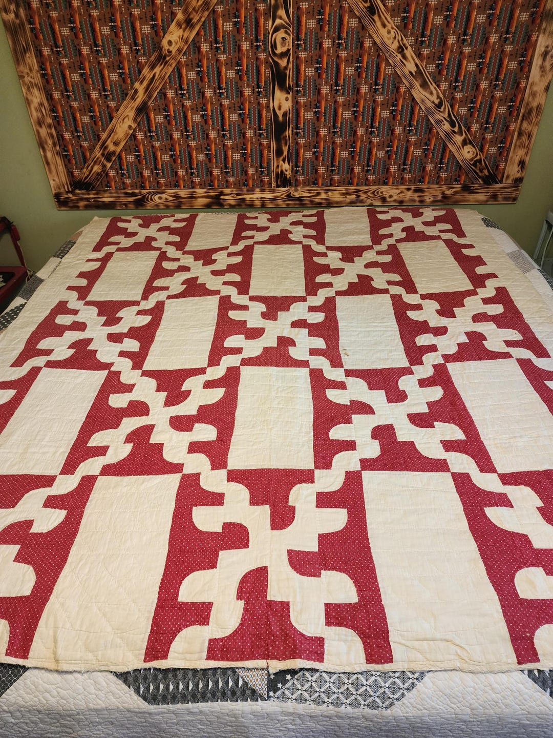 Antique-inspired Drunken Path Quilt Patch 1880s-1910 Vintage Pattern ...