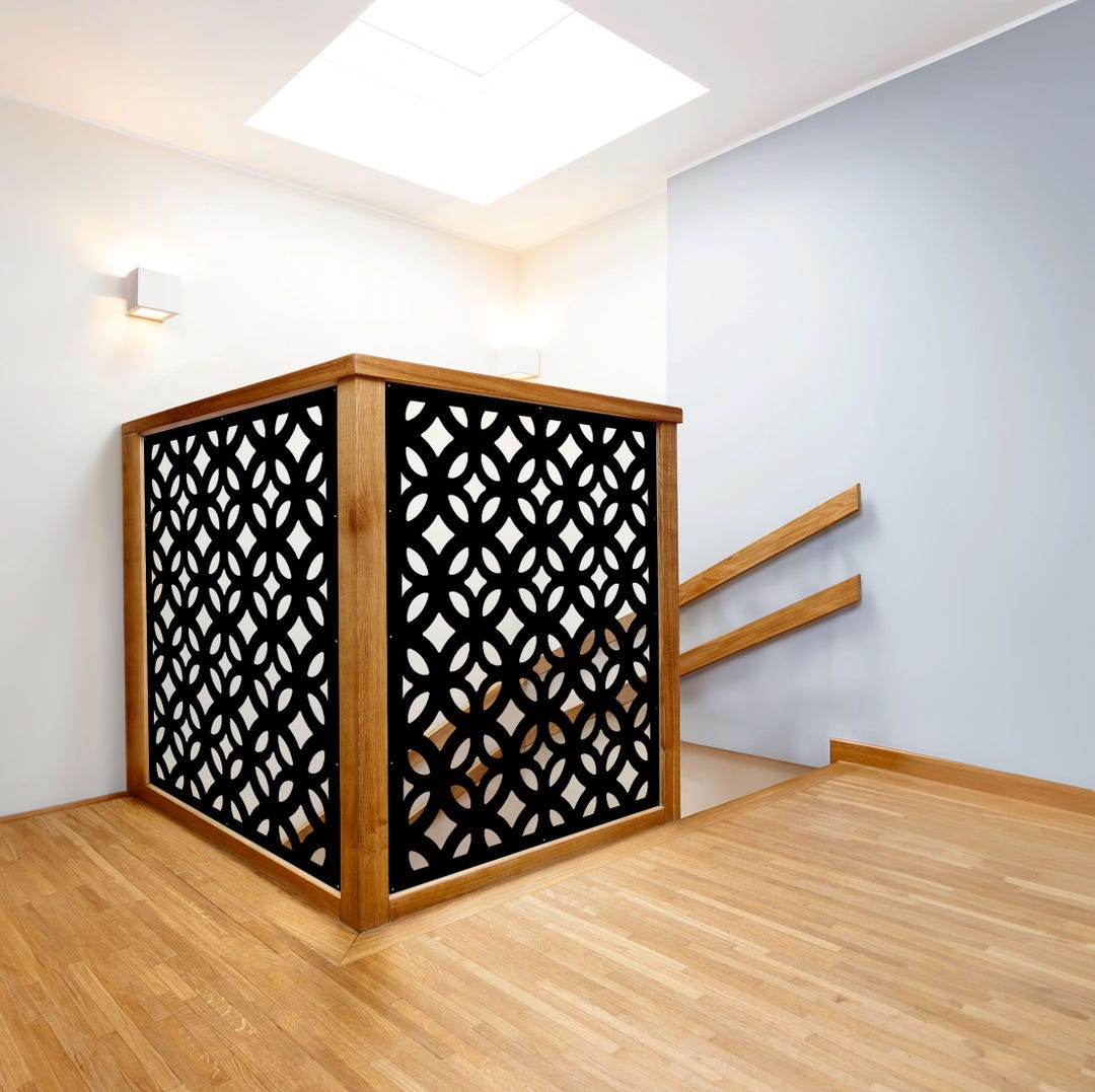 Modern Metal Privacy Screens for Deck, Outdoor Patio, Fence Inserts ...