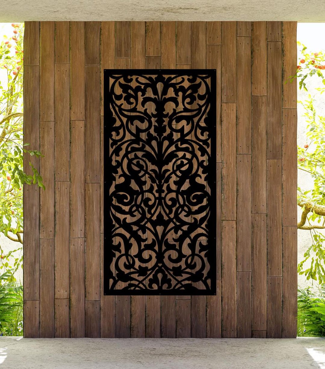 Aluminum Privacy Panel for Indoor & Outdoor Use, Metal Room Divider ...