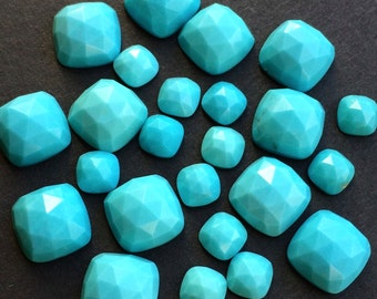 Rose Cut Turquoise | Etsy