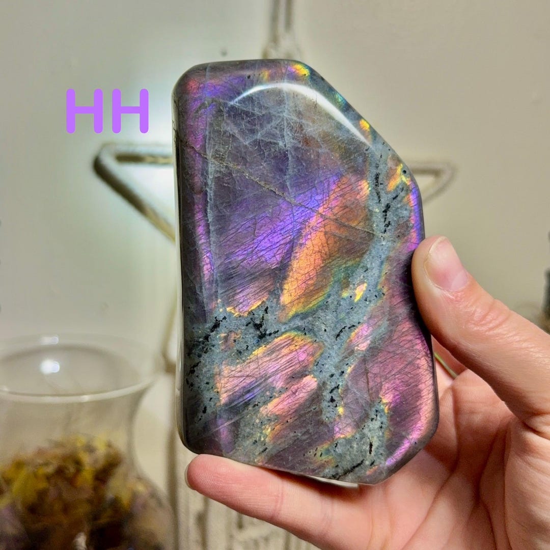 Sunset/purple/pink Labradorite Freeforms - Etsy