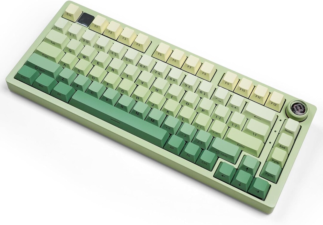 Keycaps,keycap 75 Percent,gradient Matcha Keycaps, Cherry Profile ...