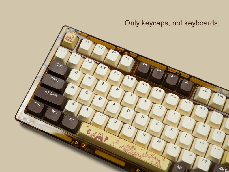 Keycaps,double-shot Custom Dye Sublimation Keyboard Keycaps for 60% 65 ...