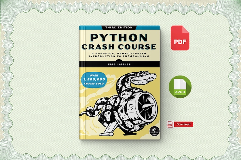 Python Crash Course 3rd Edition A Hands On Project Based Introduction To Programming 3rd