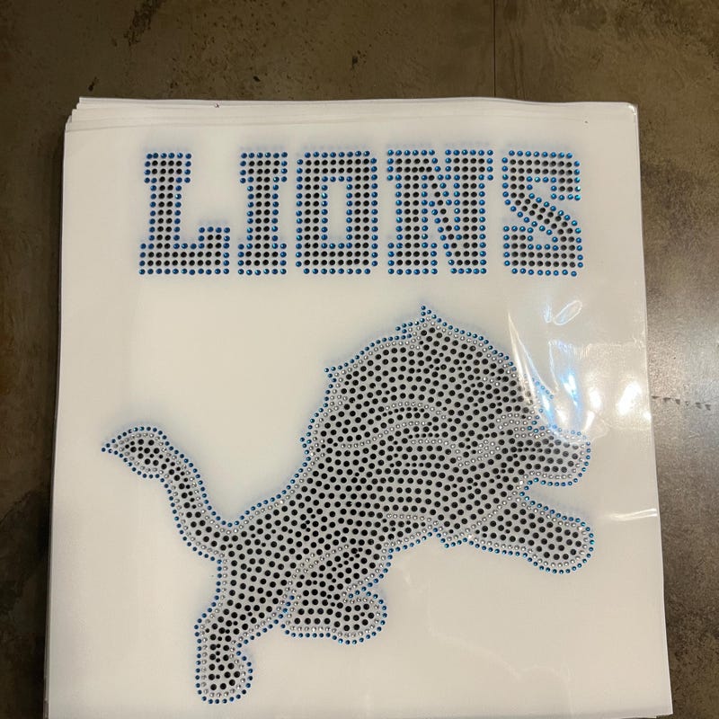 Lion Applique - Etsy