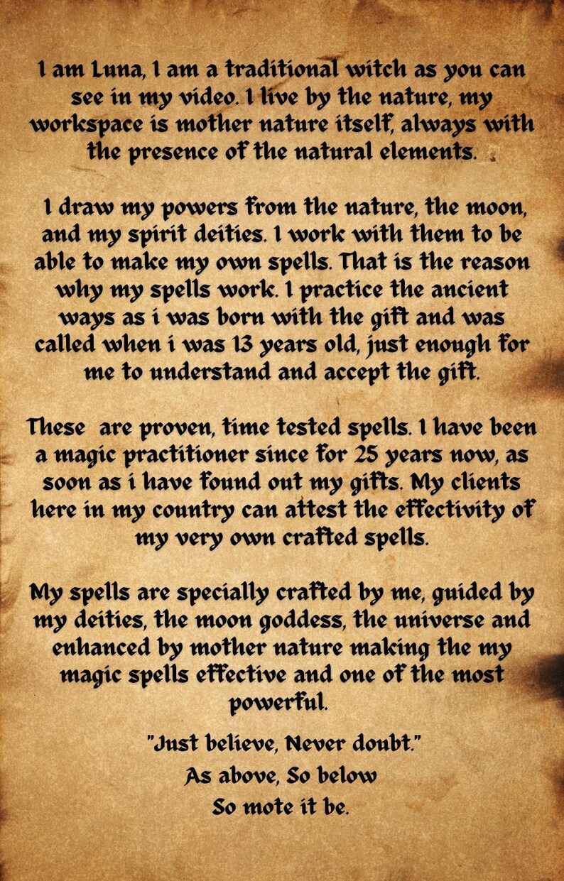 Gain Magic Powers (spell for Beginners) | Magic for Beginners | - Etsy