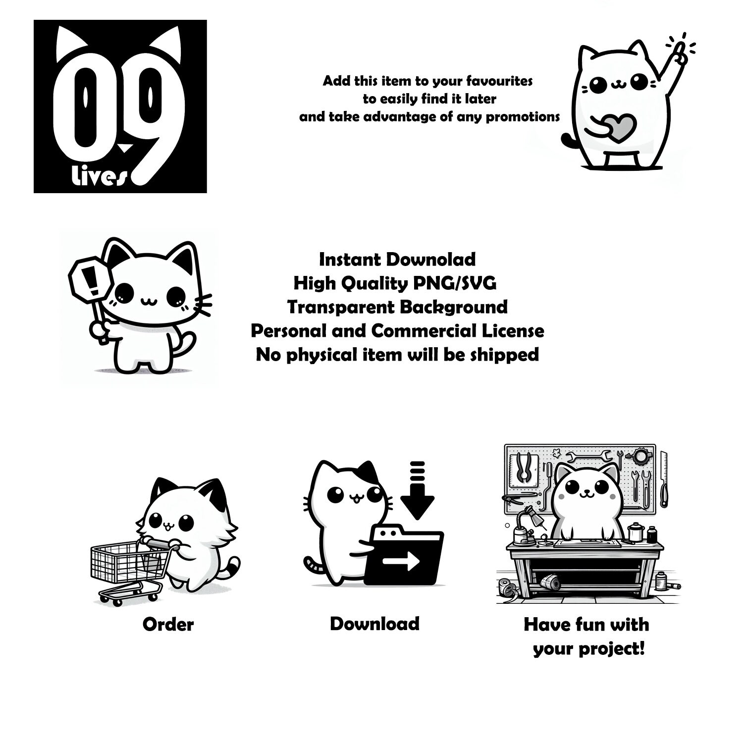 Middle Finger Cat Angry Cat Offensive Cat Clipart Sublimation Large Transparent PNG and SVG ...