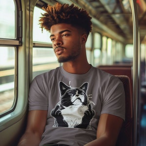 Middle Finger Cat Angry Cat Offensive Cat Clipart Sublimation Large ...