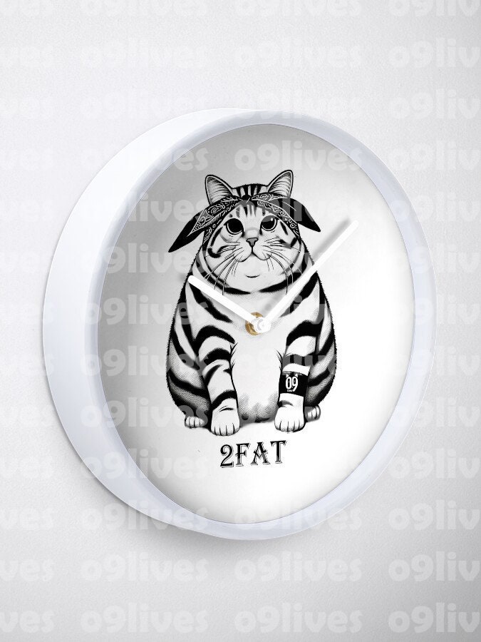 Funny Cat Meme Comic Chubby Gangsta 2pac Tupac Illustration Hilarious ...