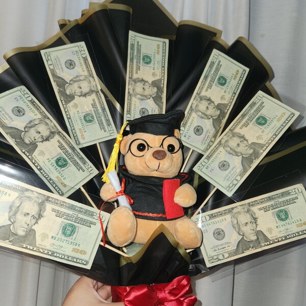 Money Bouquet Graduation - Etsy