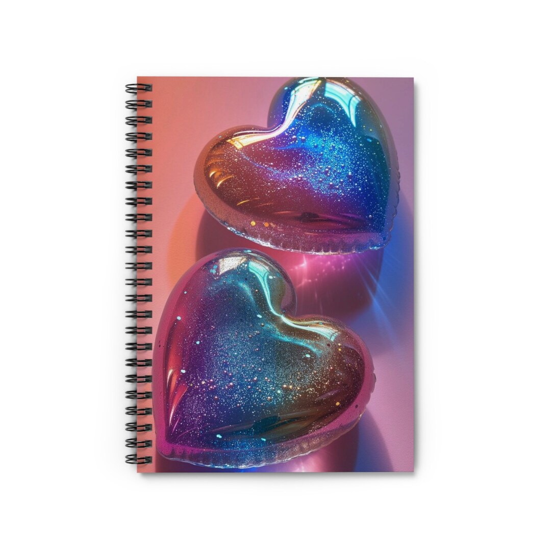 Spiral Notebook Ruled Line - Etsy