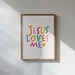 Jesus Loves Me Print: Christian Kids Wall Decor - Etsy