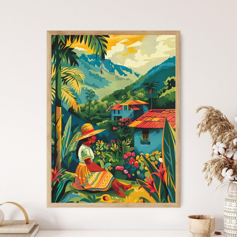 Colombia Poster - Etsy
