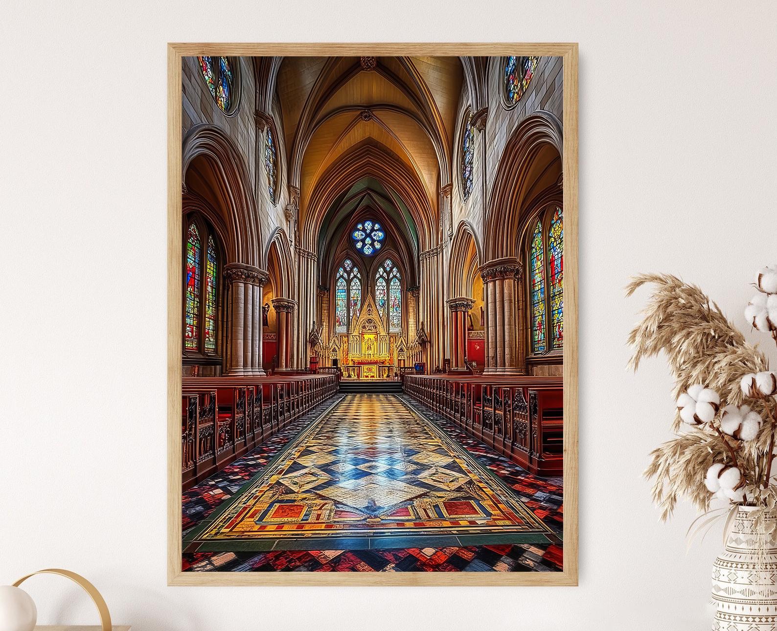 St. Patrick's Cathedral Art Print, Gothic Irish Landmark - Etsy