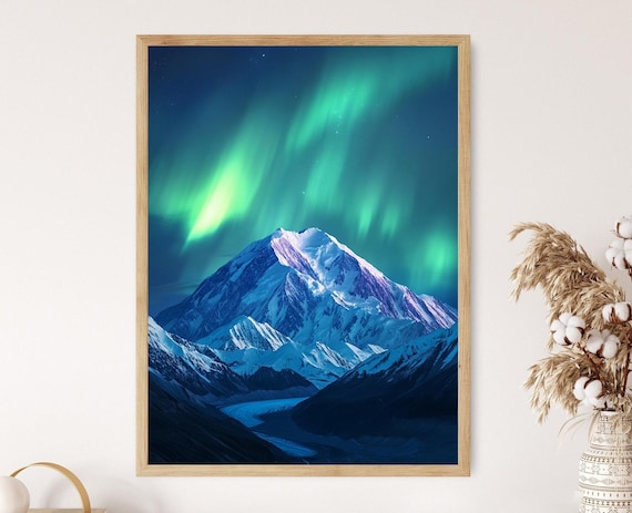 Alaska Northern Lights Art